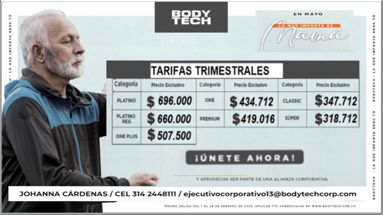 Body Tech – Su Presencia Cooperativa