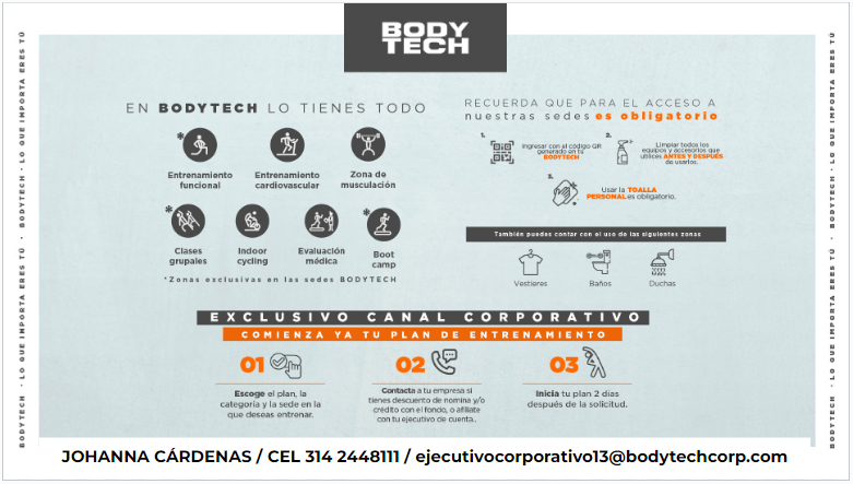 Body Tech – Su Presencia Cooperativa